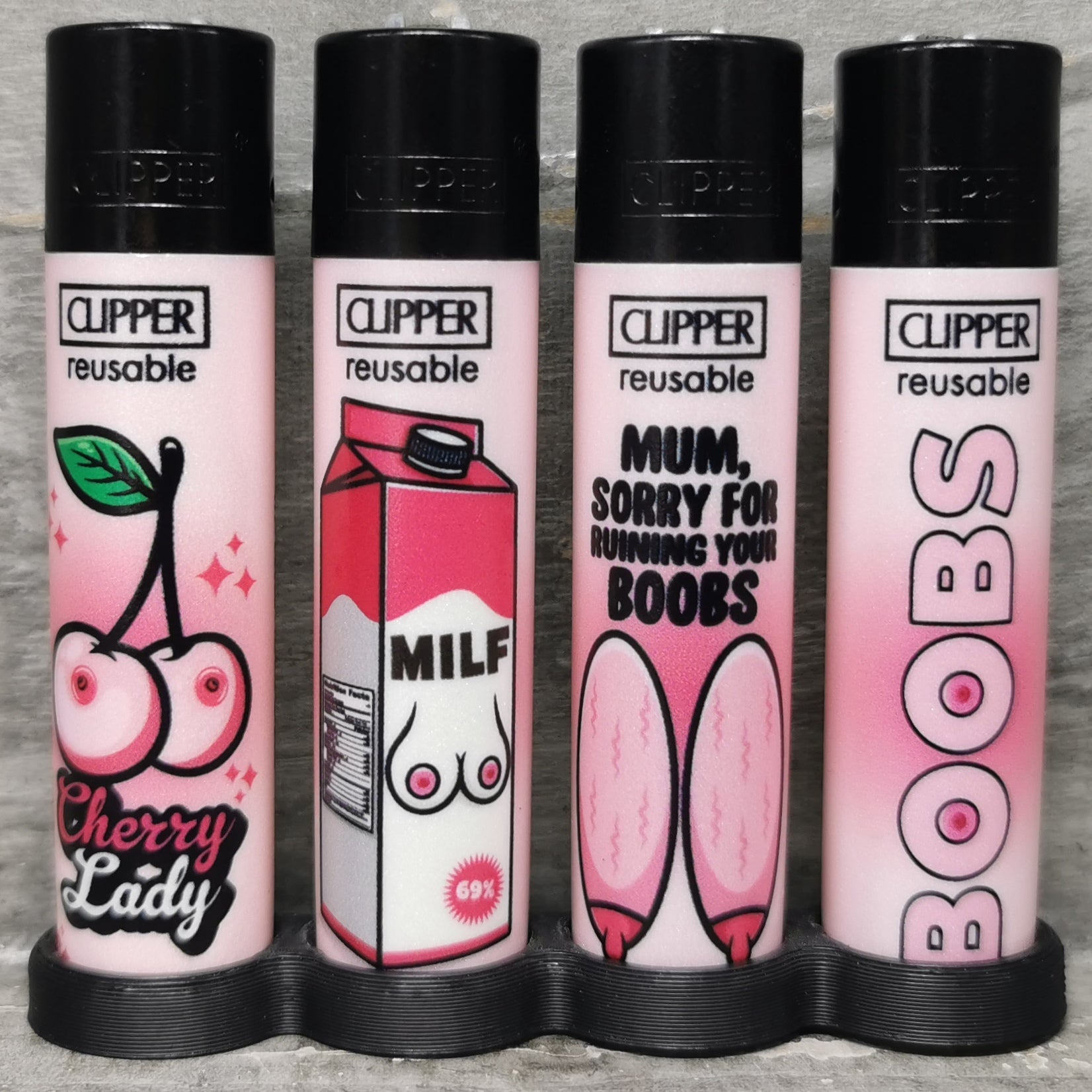 Clipper "Boobs" 4er Serie Limited Edition – Die Clipperdealer