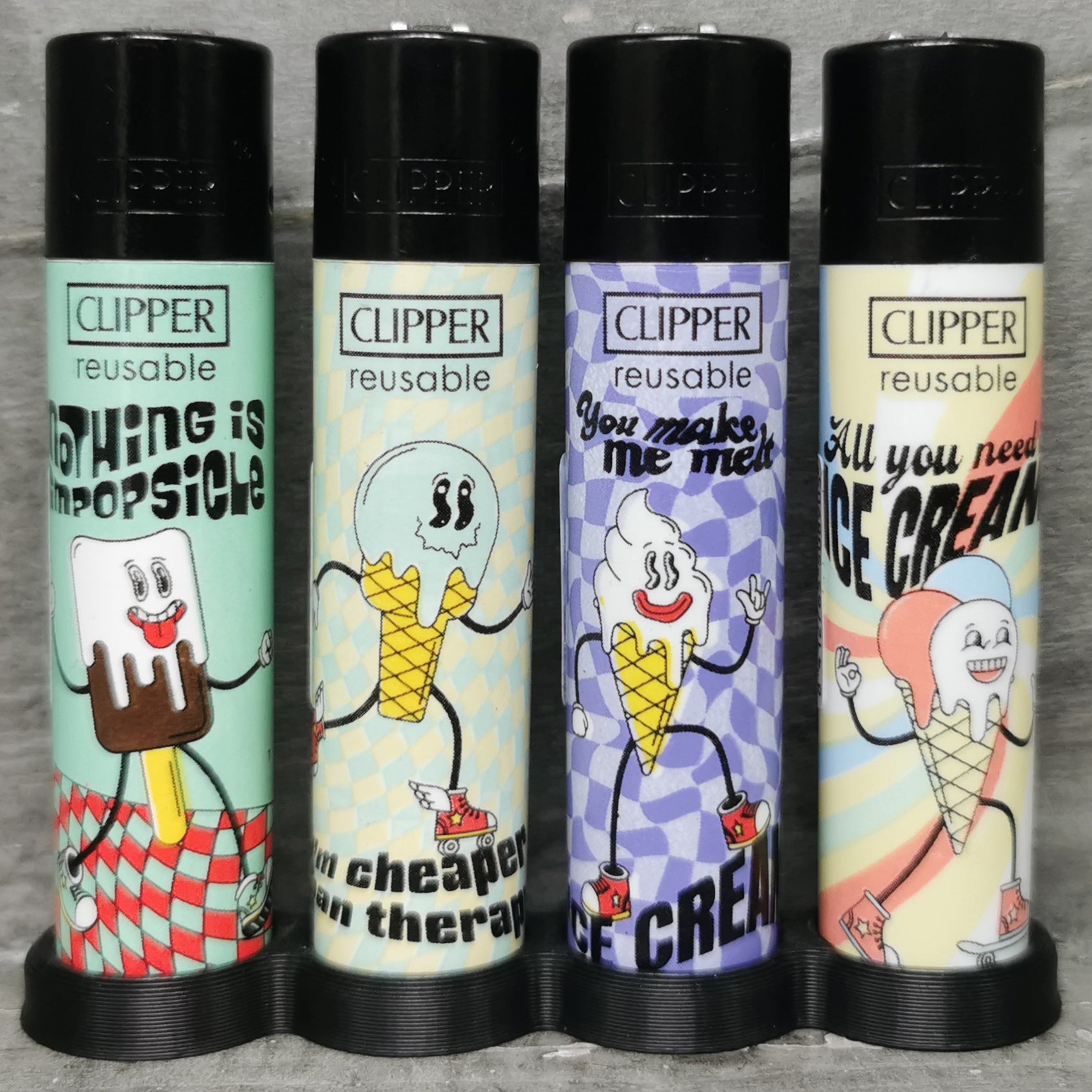 Clipper "Trendy Sentences" 4er Serie – Die Clipperdealer