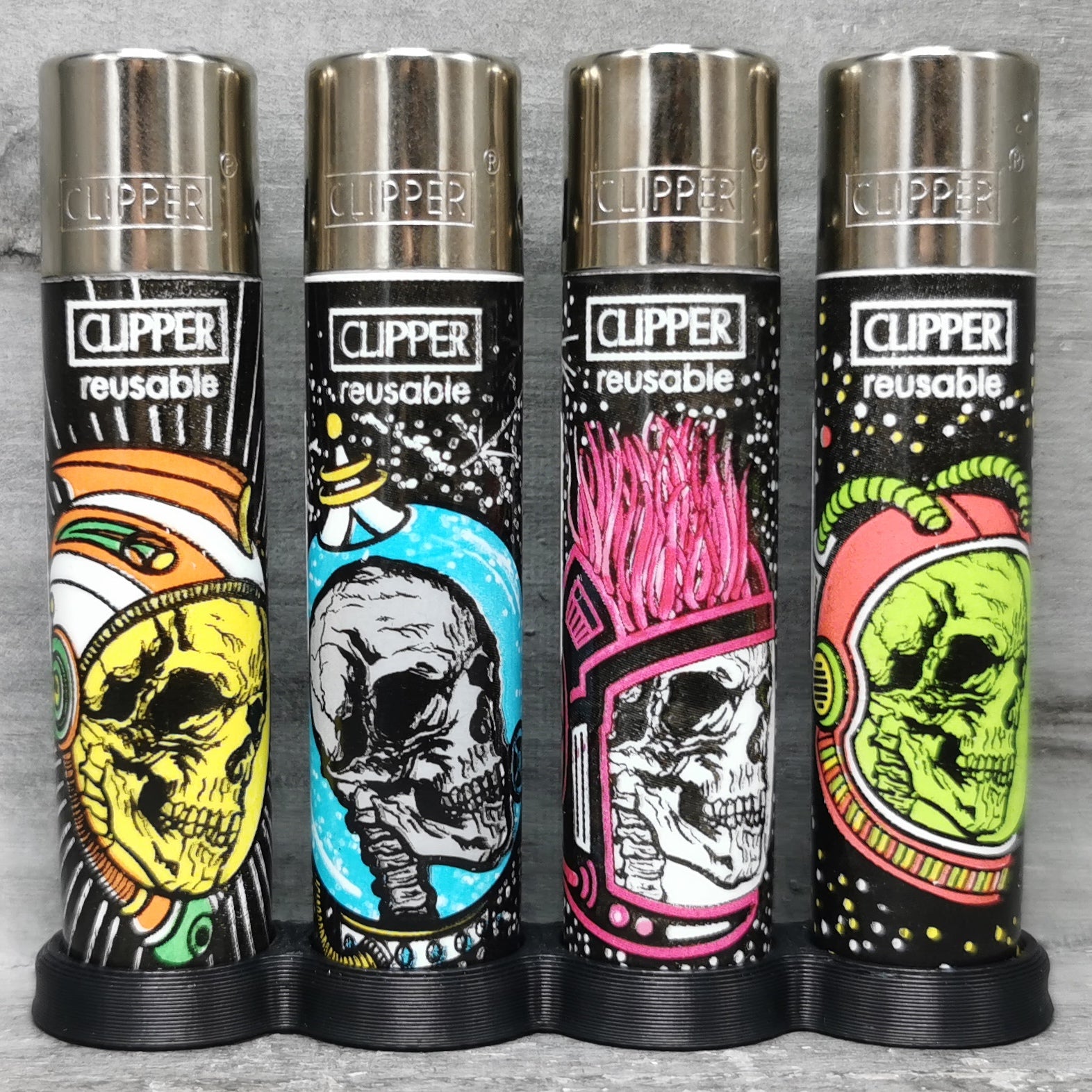 Clipper "Astro Skulls #2" 4er Serie – Die Clipperdealer
