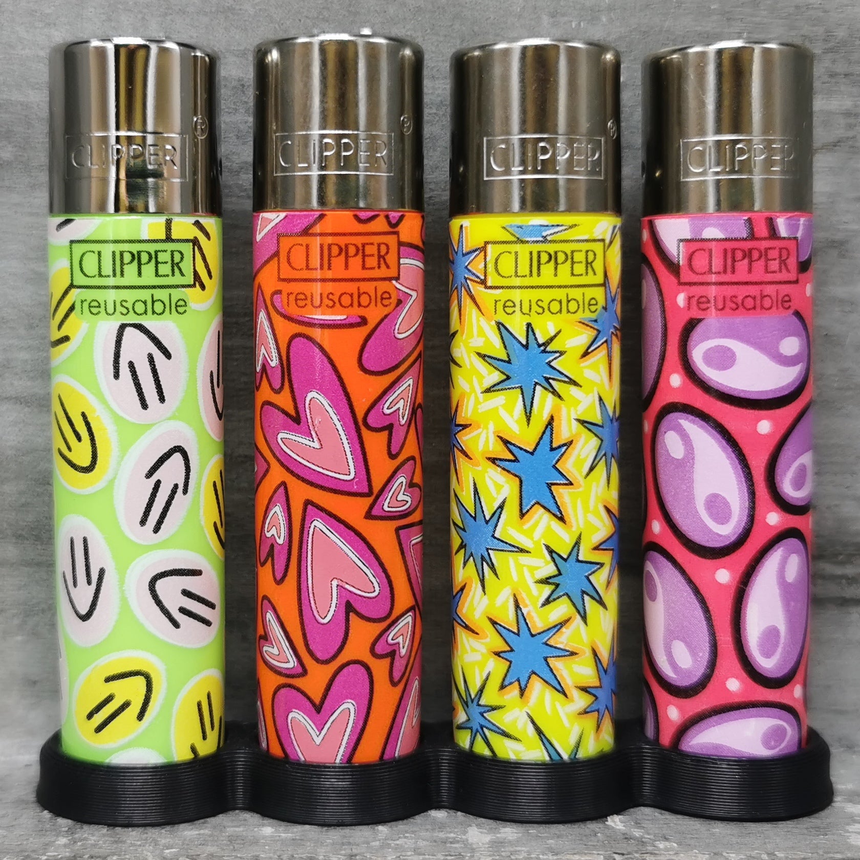 Clipper "Psycho Stickers" 4er Serie – Die Clipperdealer