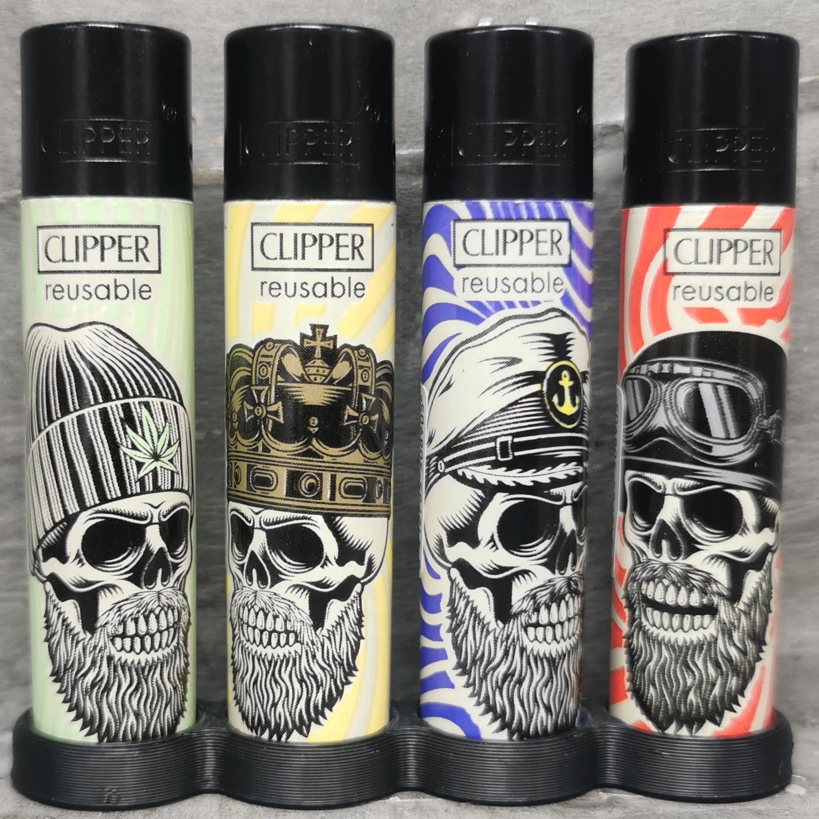 Clipper "Hipster Skulls" 4er Serie – Die Clipperdealer