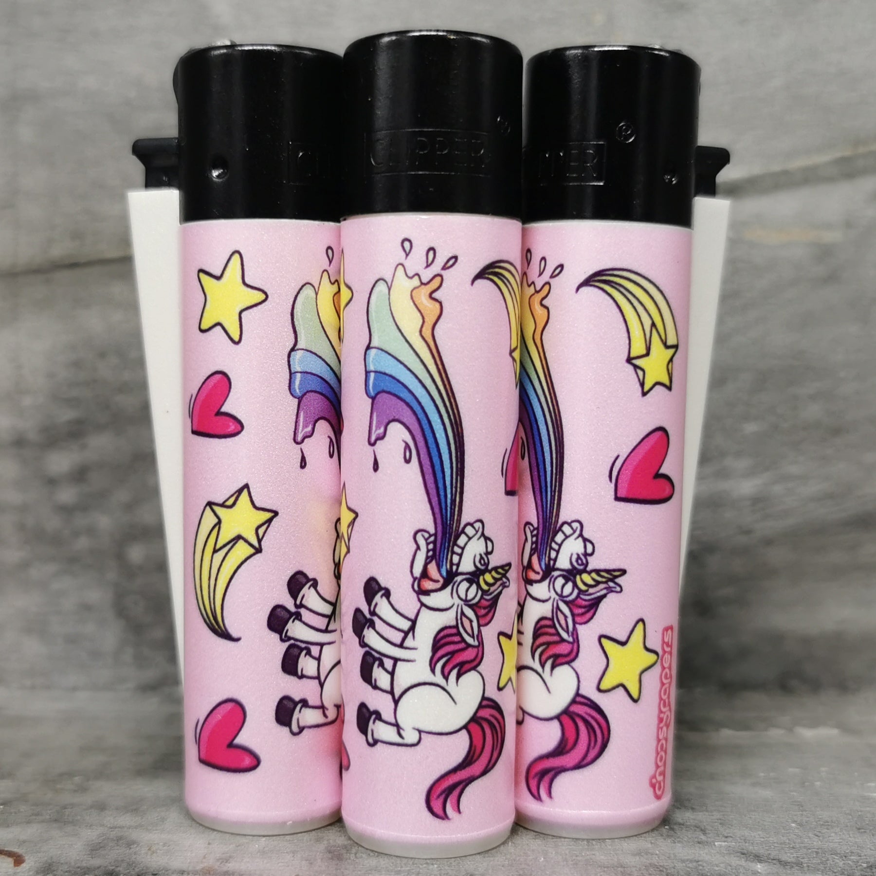 Clipper "Unicorn Rainbow" Choosypapers – Die Clipperdealer