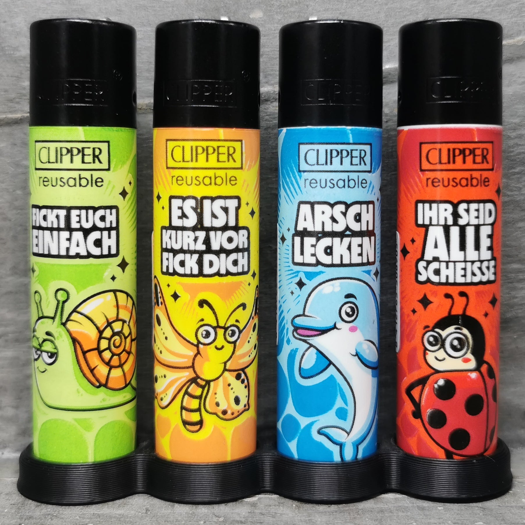 Clipper "Freche Tiere" 4er Serie – Die Clipperdealer