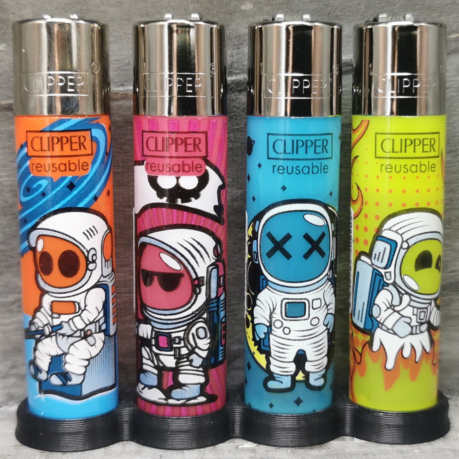 Clipper "Funny Astronaut" 4er Serie – Die Clipperdealer