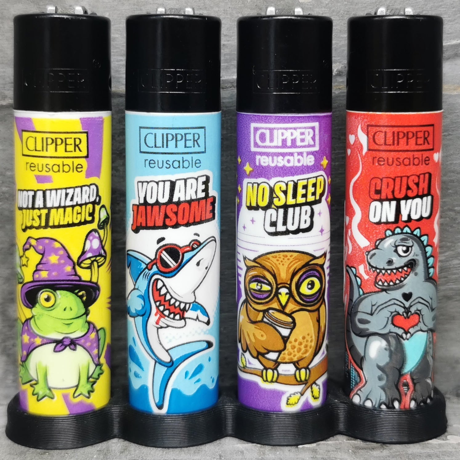 Clipper "Mix Slogan #10"4er Serie – Die Clipperdealer