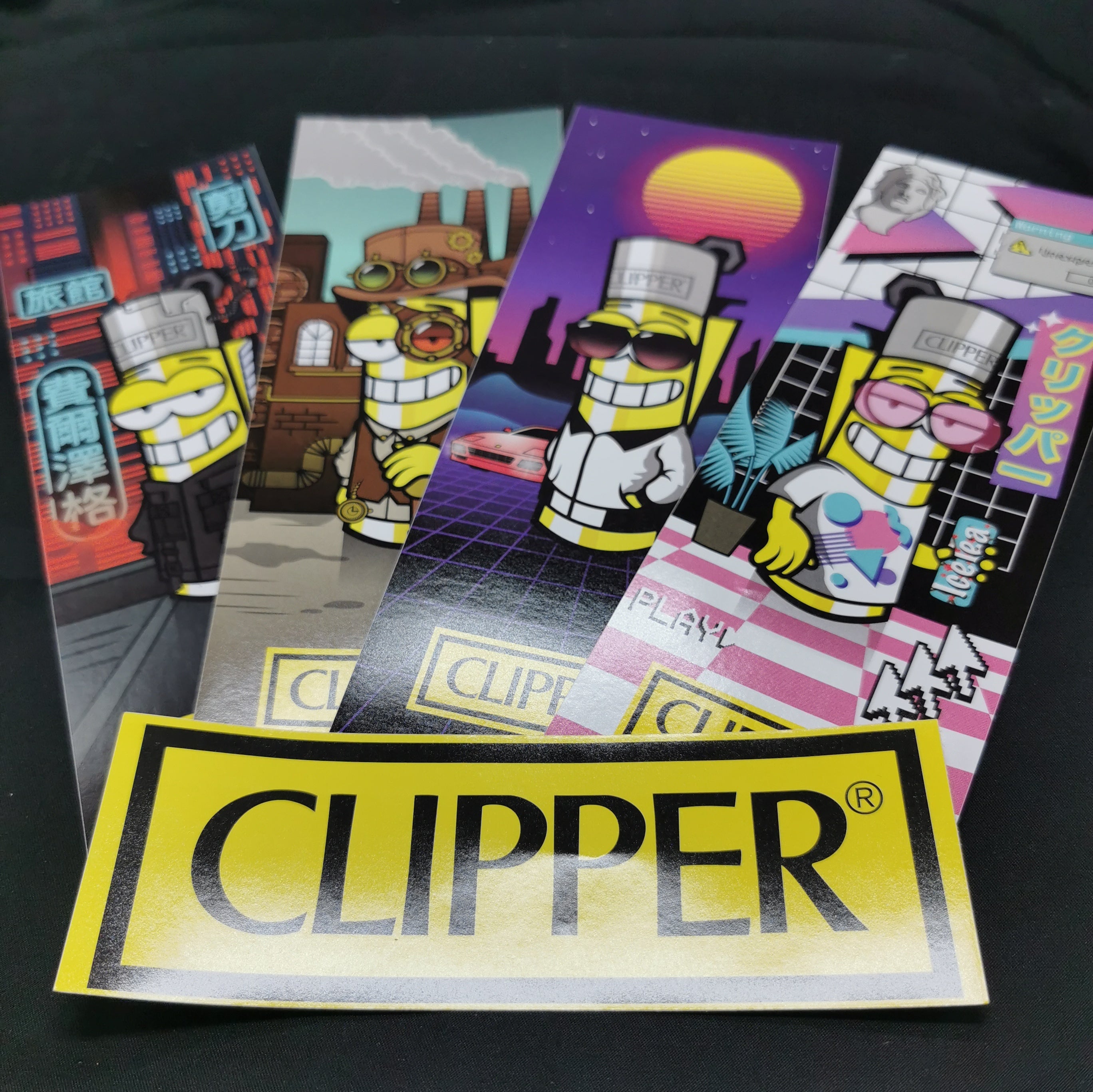 Clipper Sticker "Clipperman2" 5erPack – Die Clipperdealer