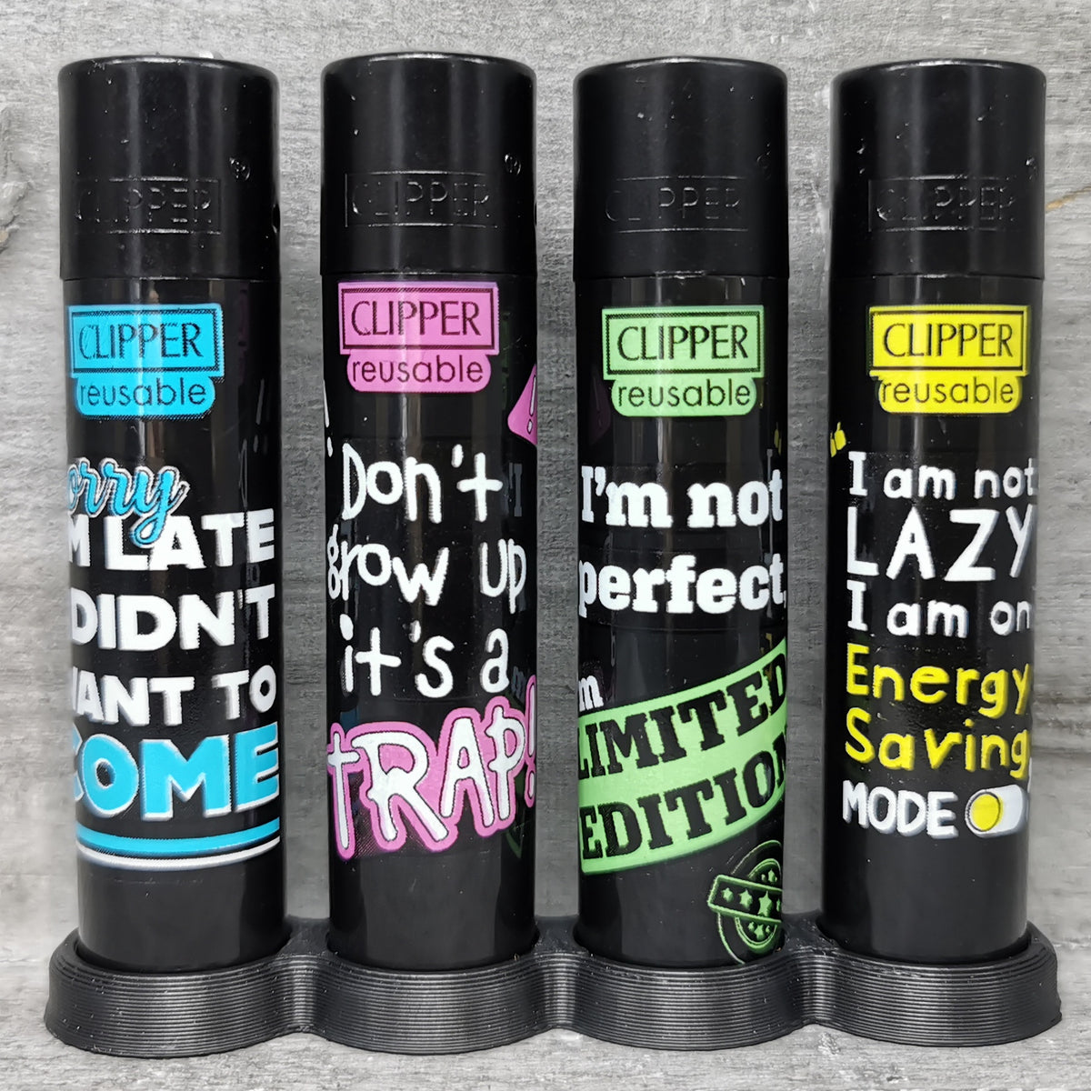 Clipper "Funny Sayings 2" 4er Serie – Die Clipperdealer