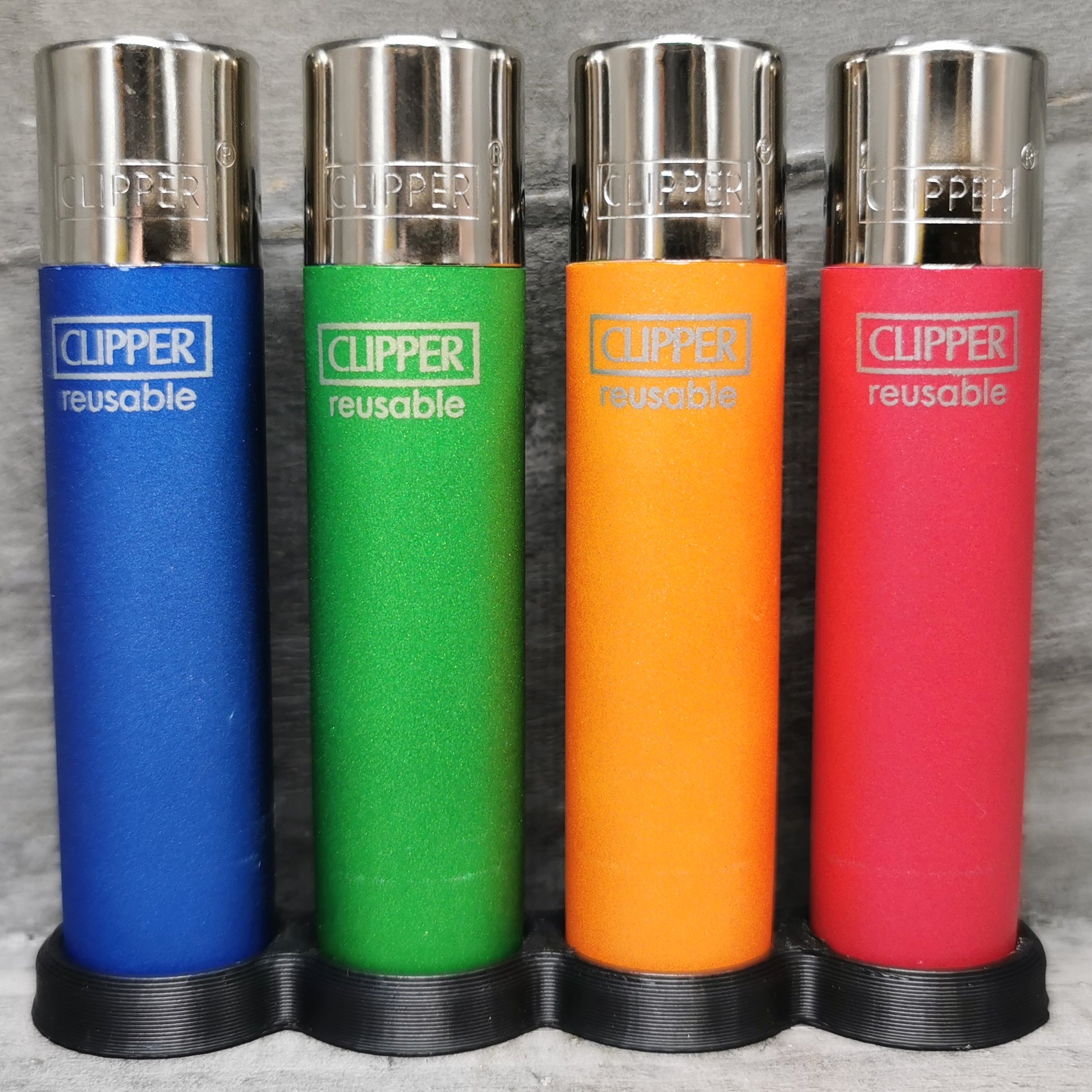 Clipper "Metallic Fluo" 4er Serie – Die Clipperdealer
