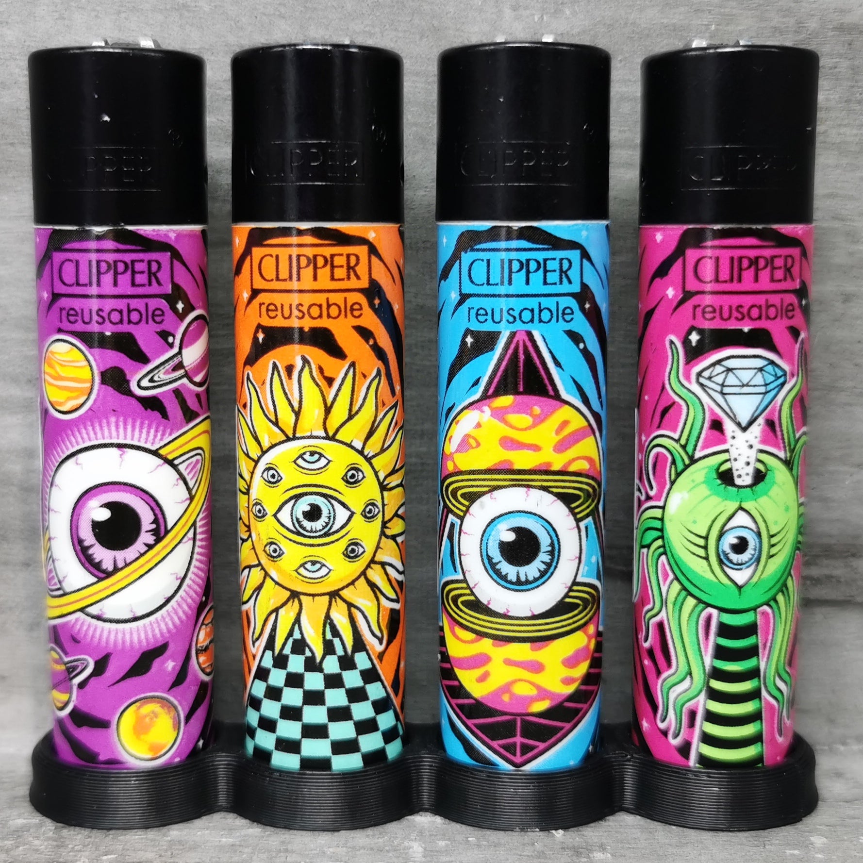 Clipper "Trippy Planets" 4er Serie – Die Clipperdealer